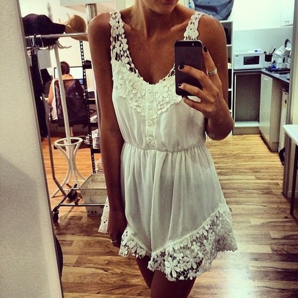 Lace Snow Spins Condole Belt Jumpsuits on Luulla